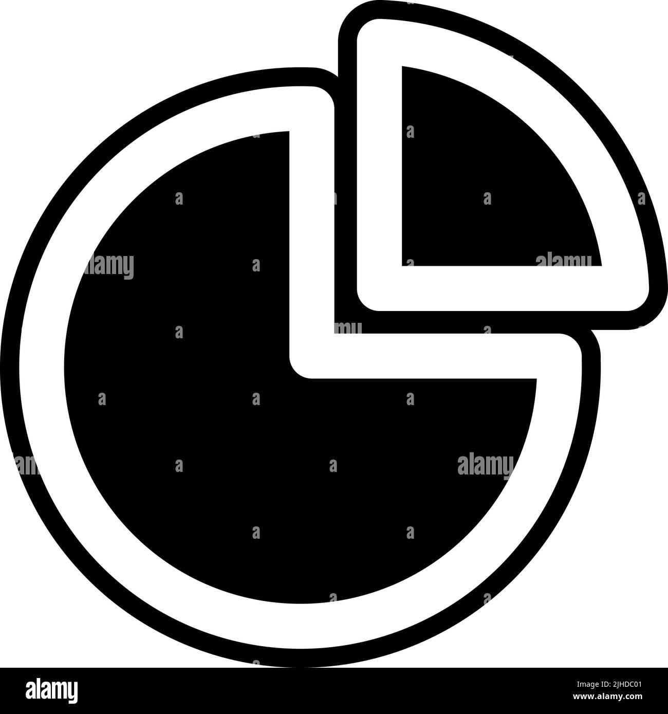 User interface pie chart Stock Vector Image & Art - Alamy