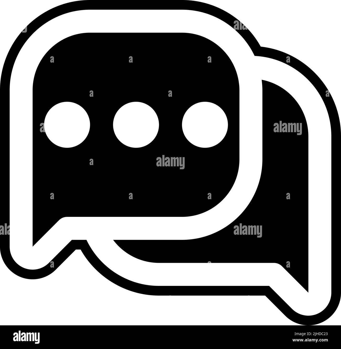 User interface chatting Stock Vector Image & Art - Alamy