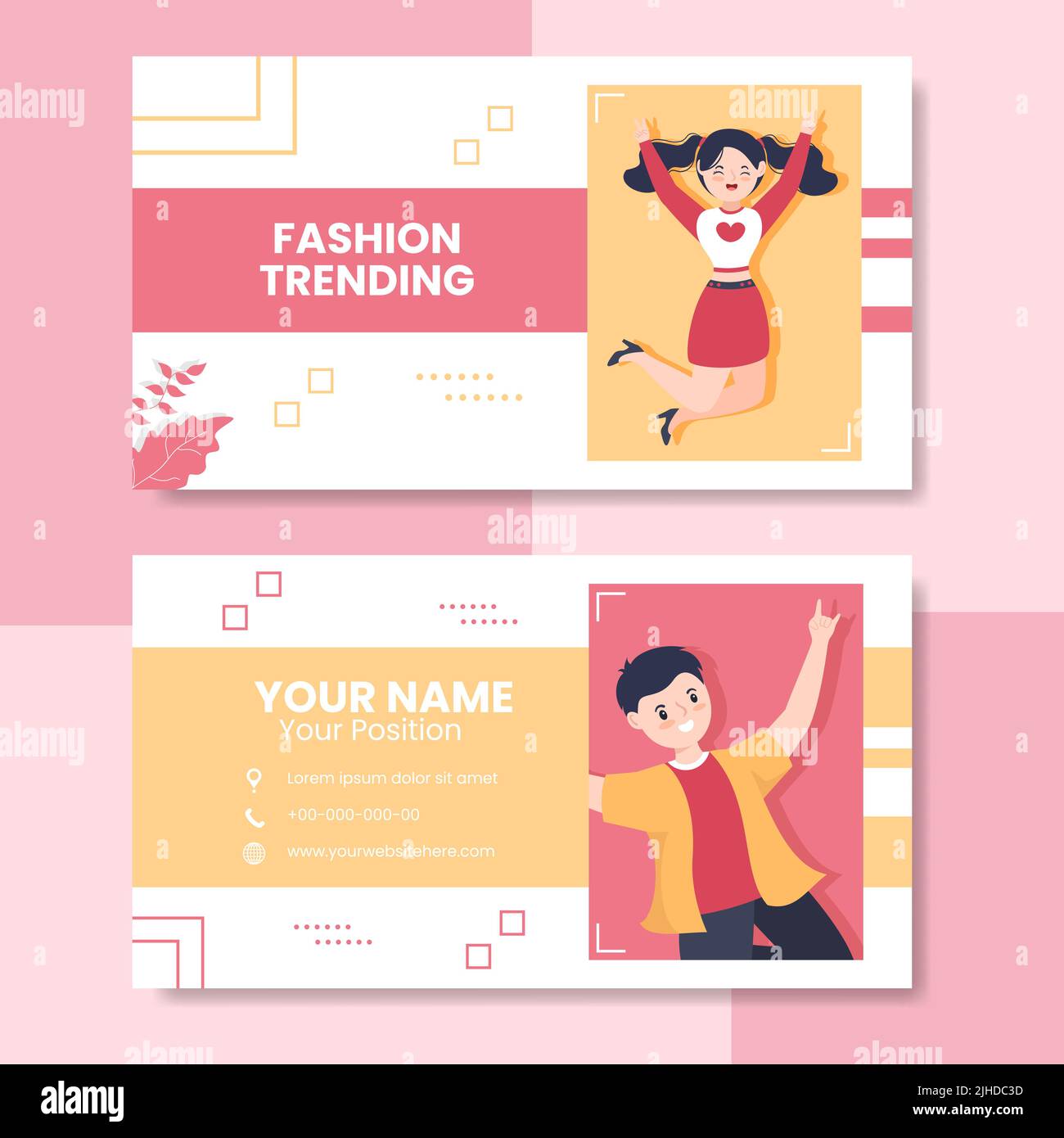 Style stylish lifestyle horizontal Stock Vector Images - Alamy