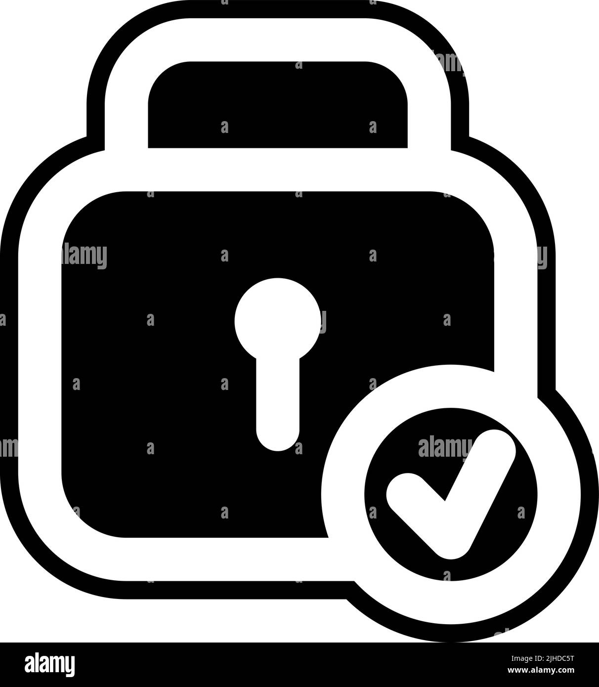 User interface padlock Stock Vector Image & Art - Alamy