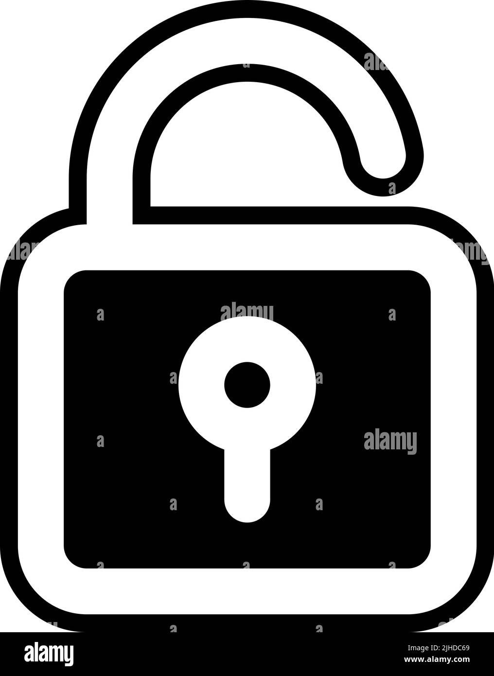 User interface unlocked Stock Vector Image & Art - Alamy