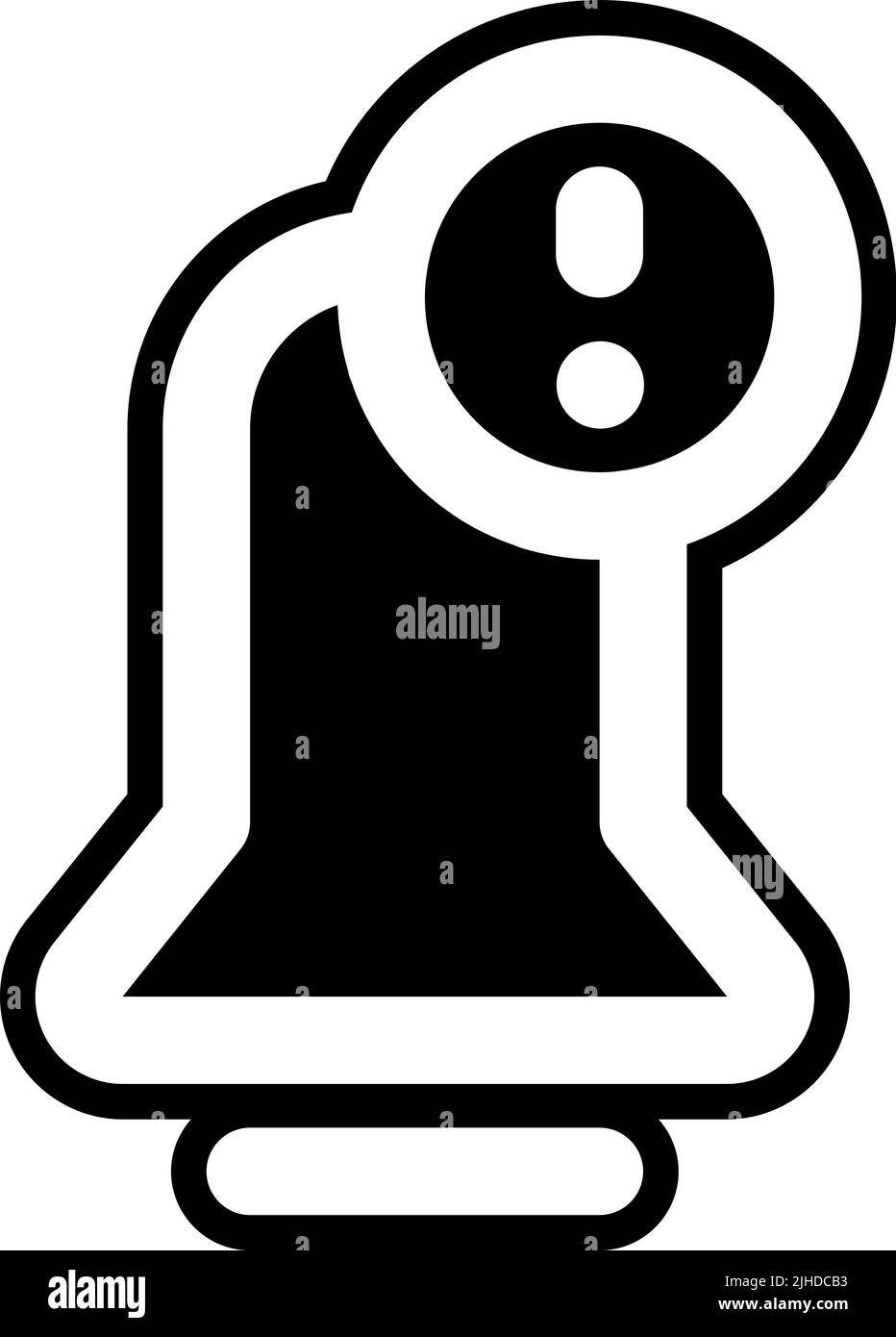 Notifications bell Stock Vector Images - Alamy