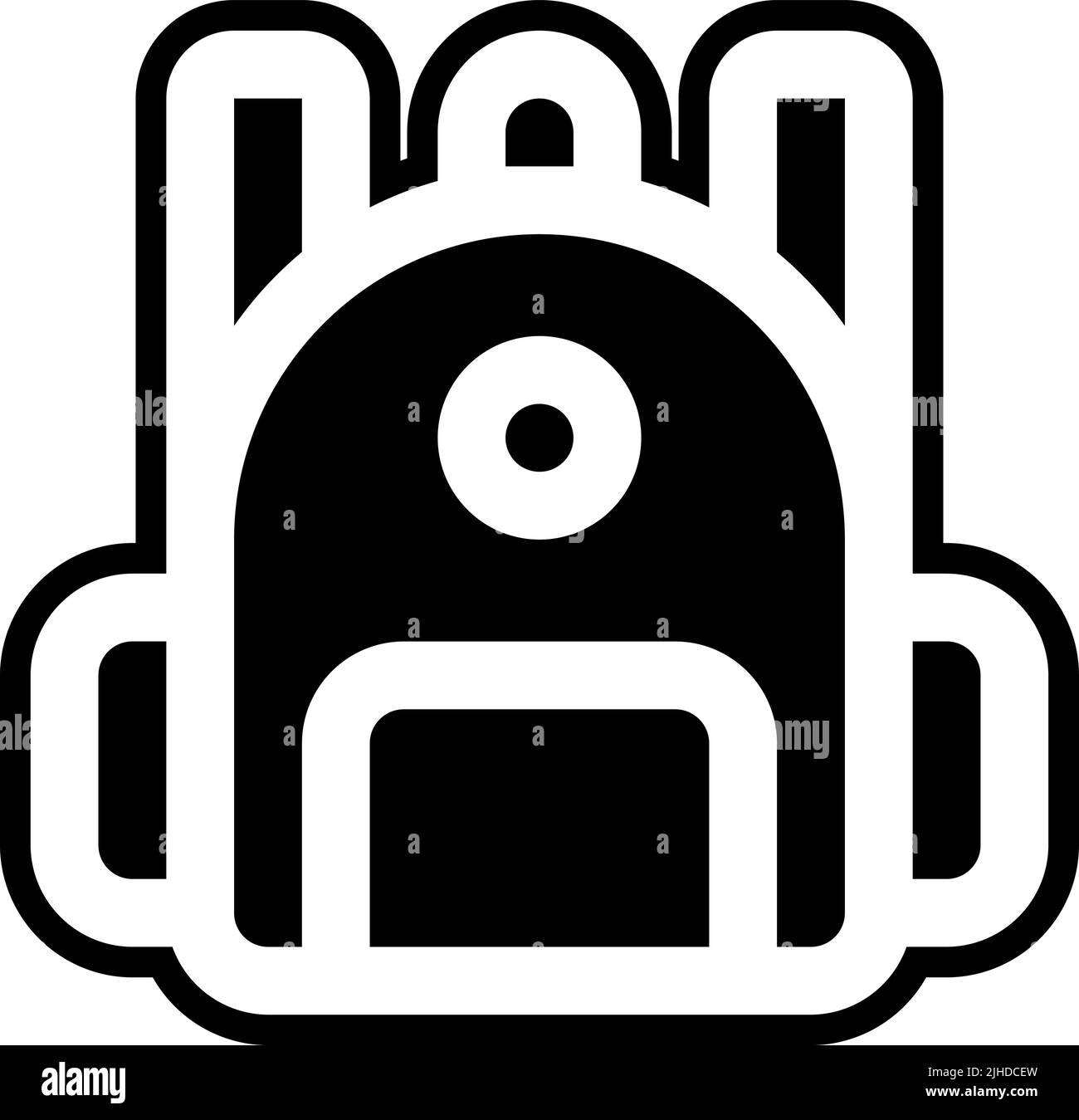 User interface backpack Stock Vector Image & Art - Alamy