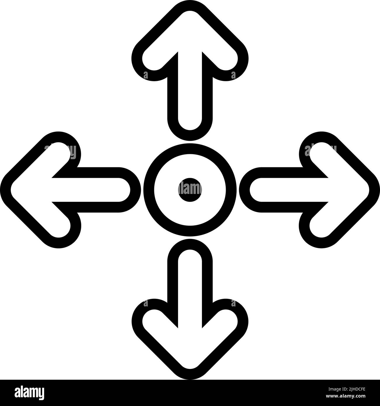 Symbol direction Black and White Stock Photos & Images - Alamy