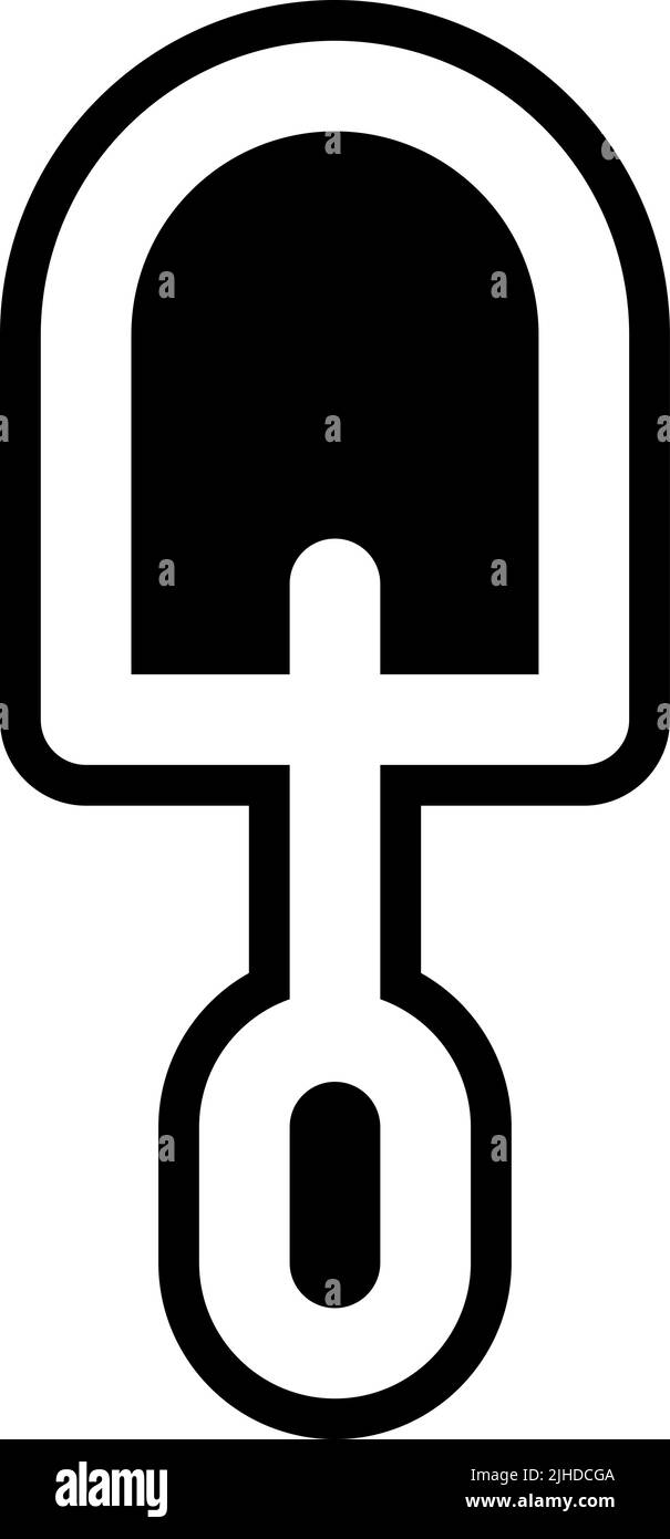 Garden shovel metal bucket Stock Vector Images - Alamy