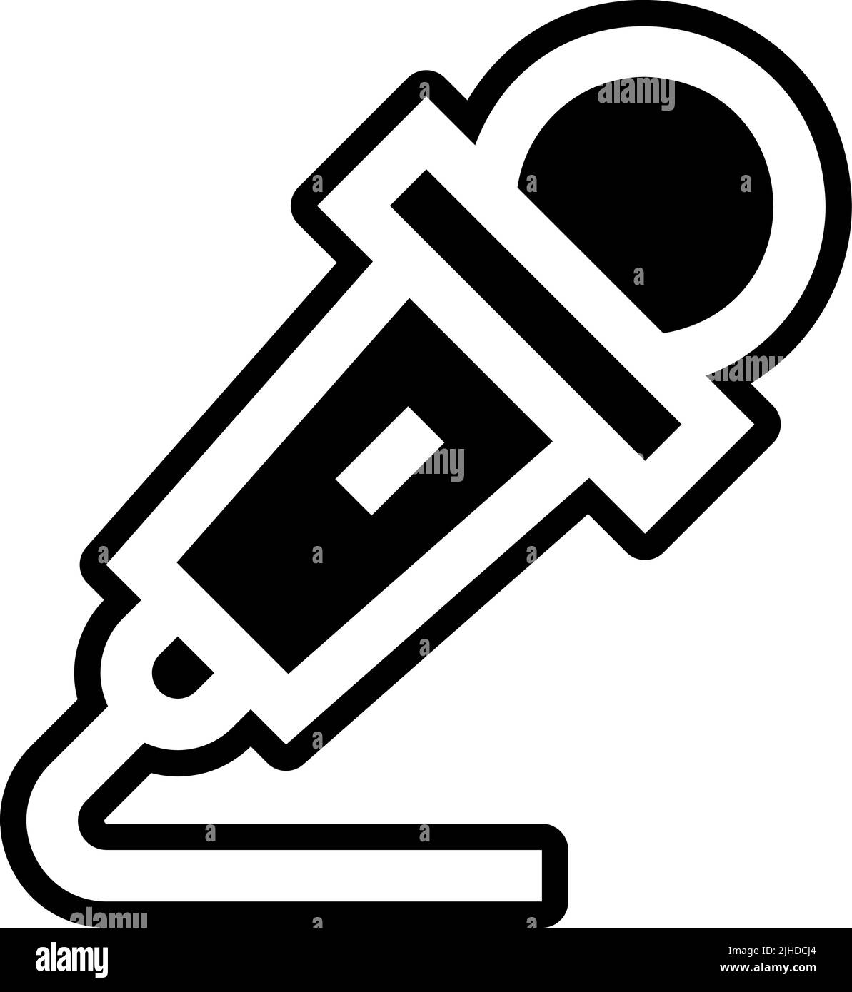 Microphone audience crowd speech Stock Vector Images - Alamy