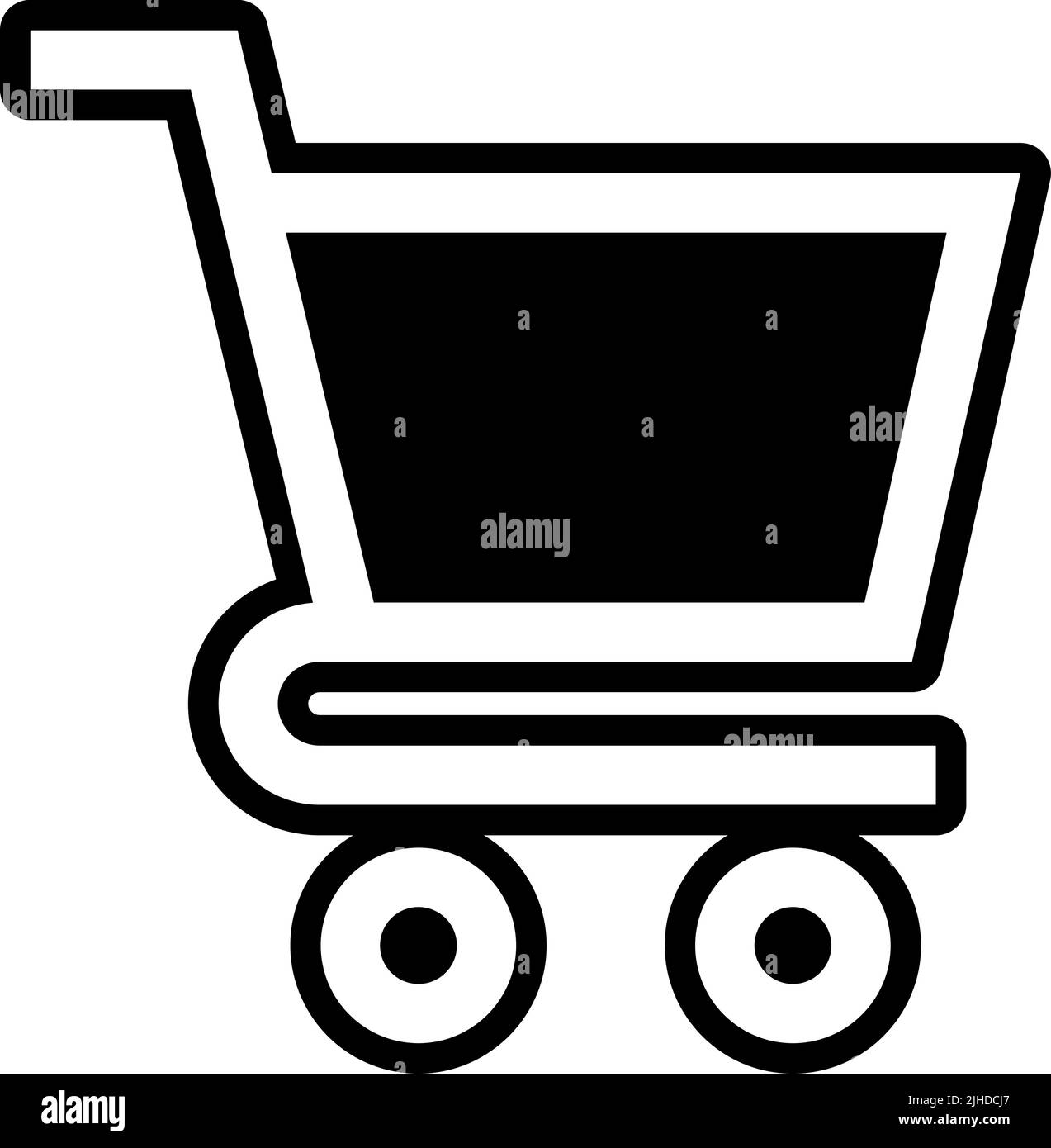 User interface trolley cart Stock Vector Image & Art - Alamy