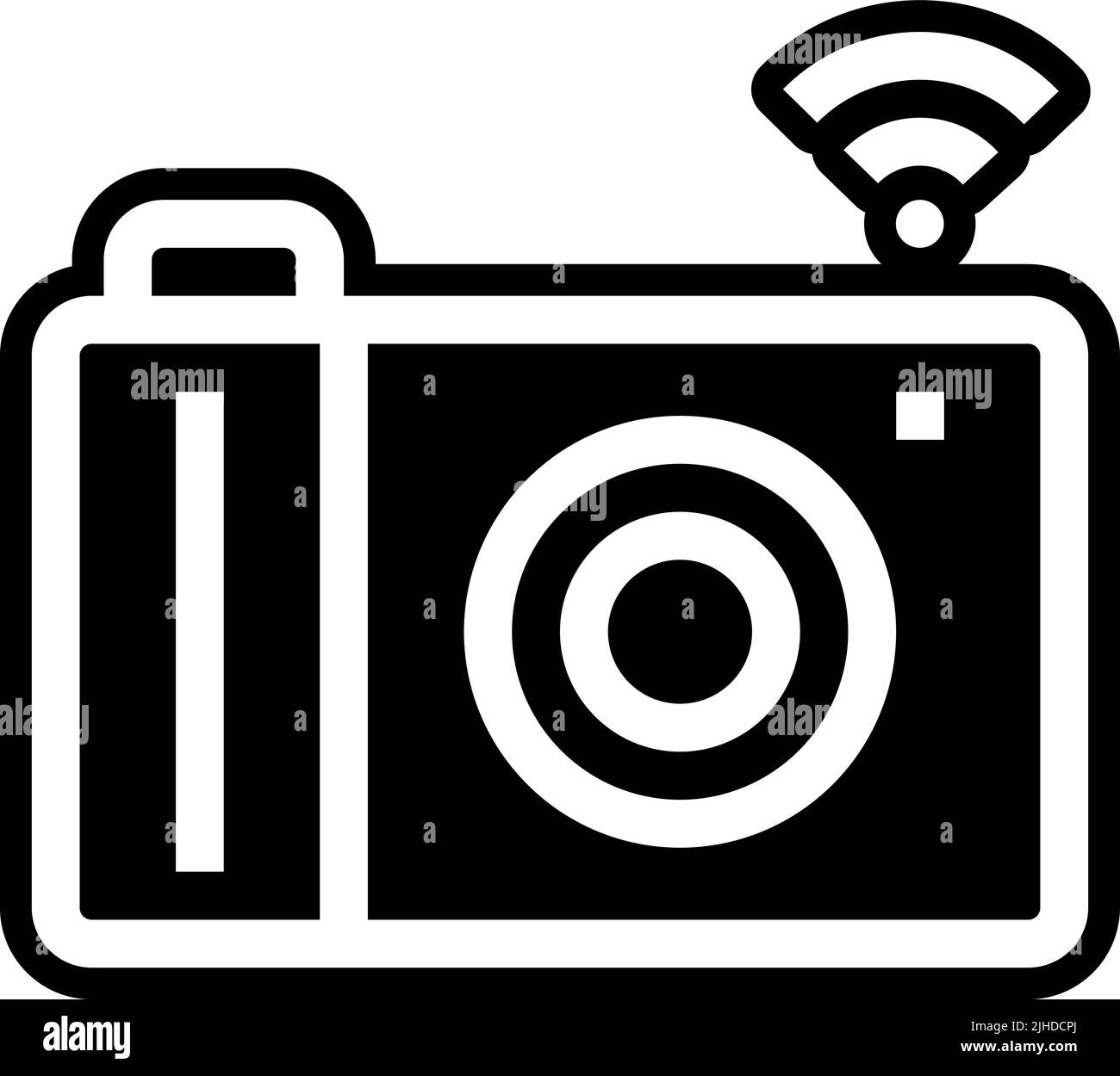 Wireless connection camera Stock Vector Image & Art - Alamy