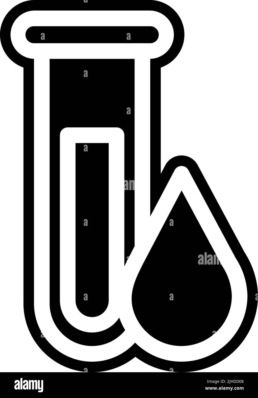 Blood lab sample Black and White Stock Photos & Images - Alamy