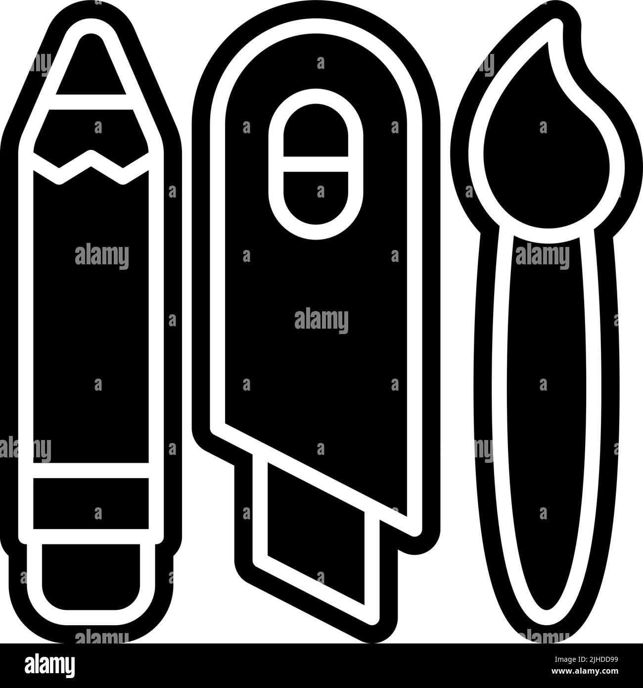 Artistic design tools Stock Vector Image & Art - Alamy