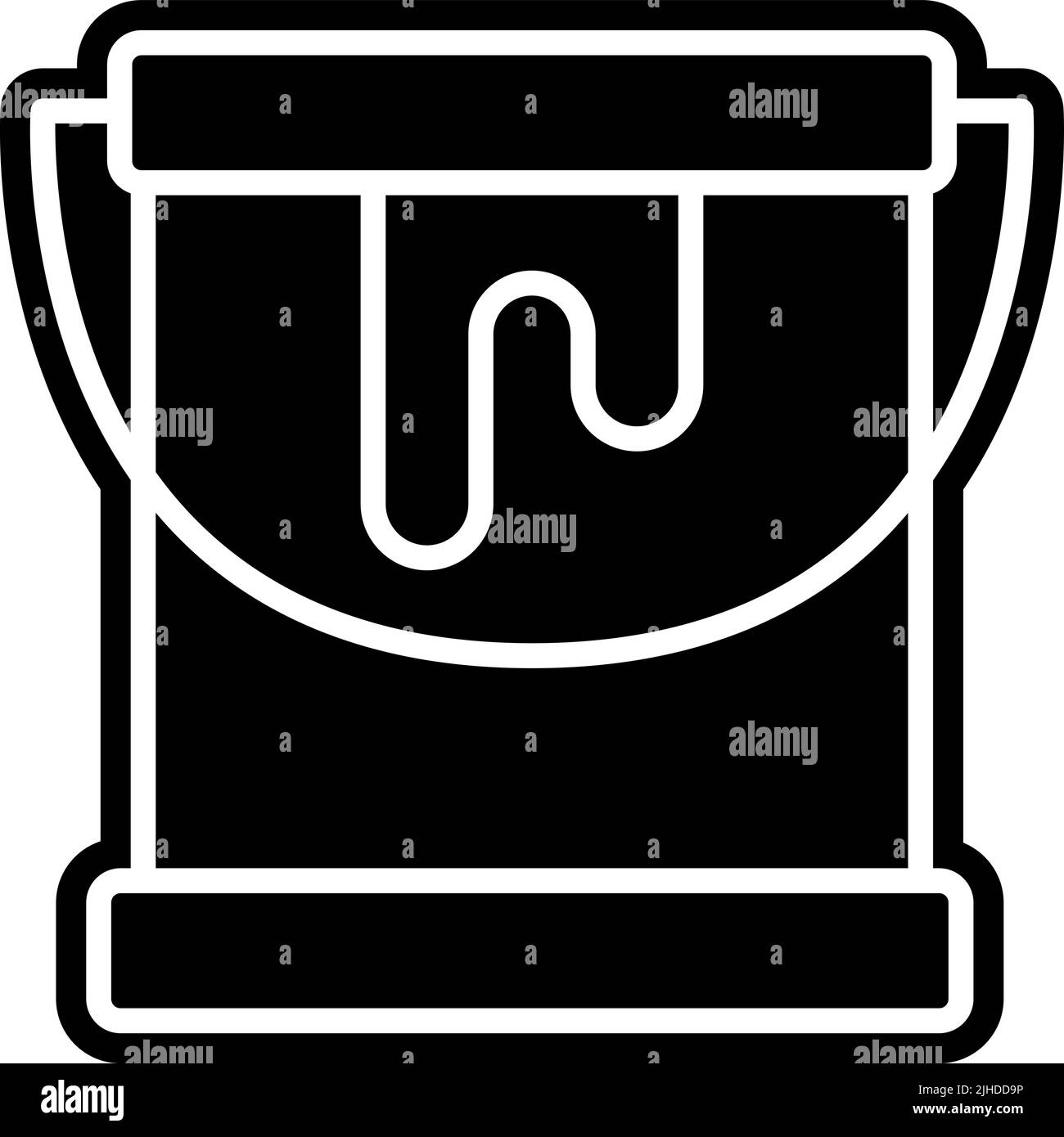 Artistic paint bucket Stock Vector Image & Art - Alamy
