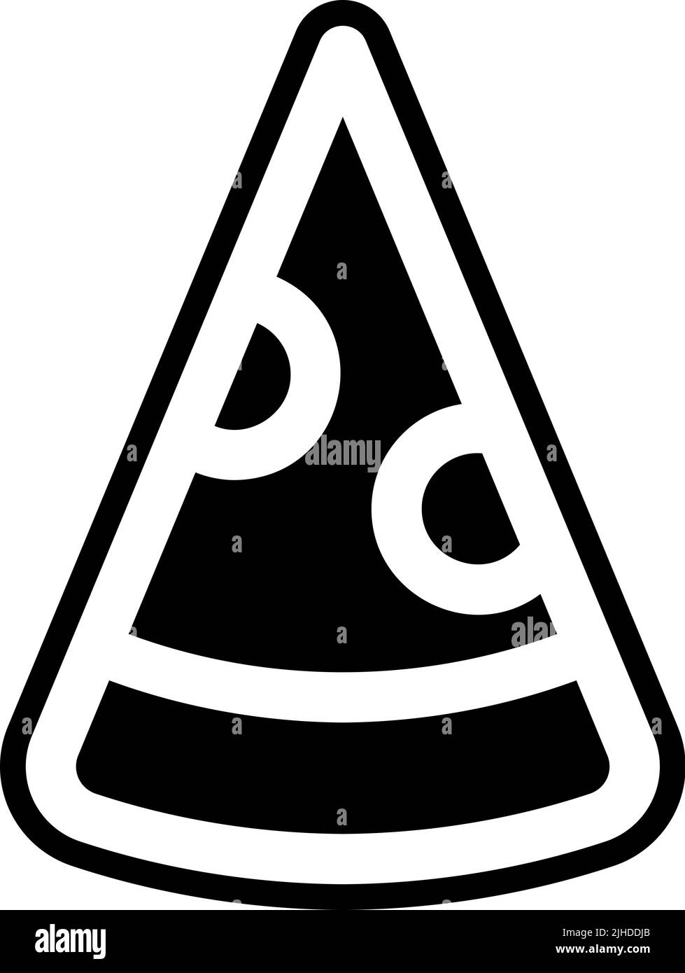 Pizza sticker Black and White Stock Photos & Images - Alamy