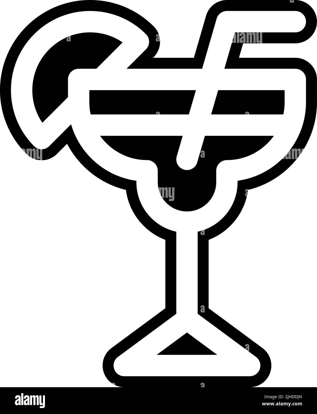 Margarita cocktail icon cartoon Stock Vector Images - Alamy