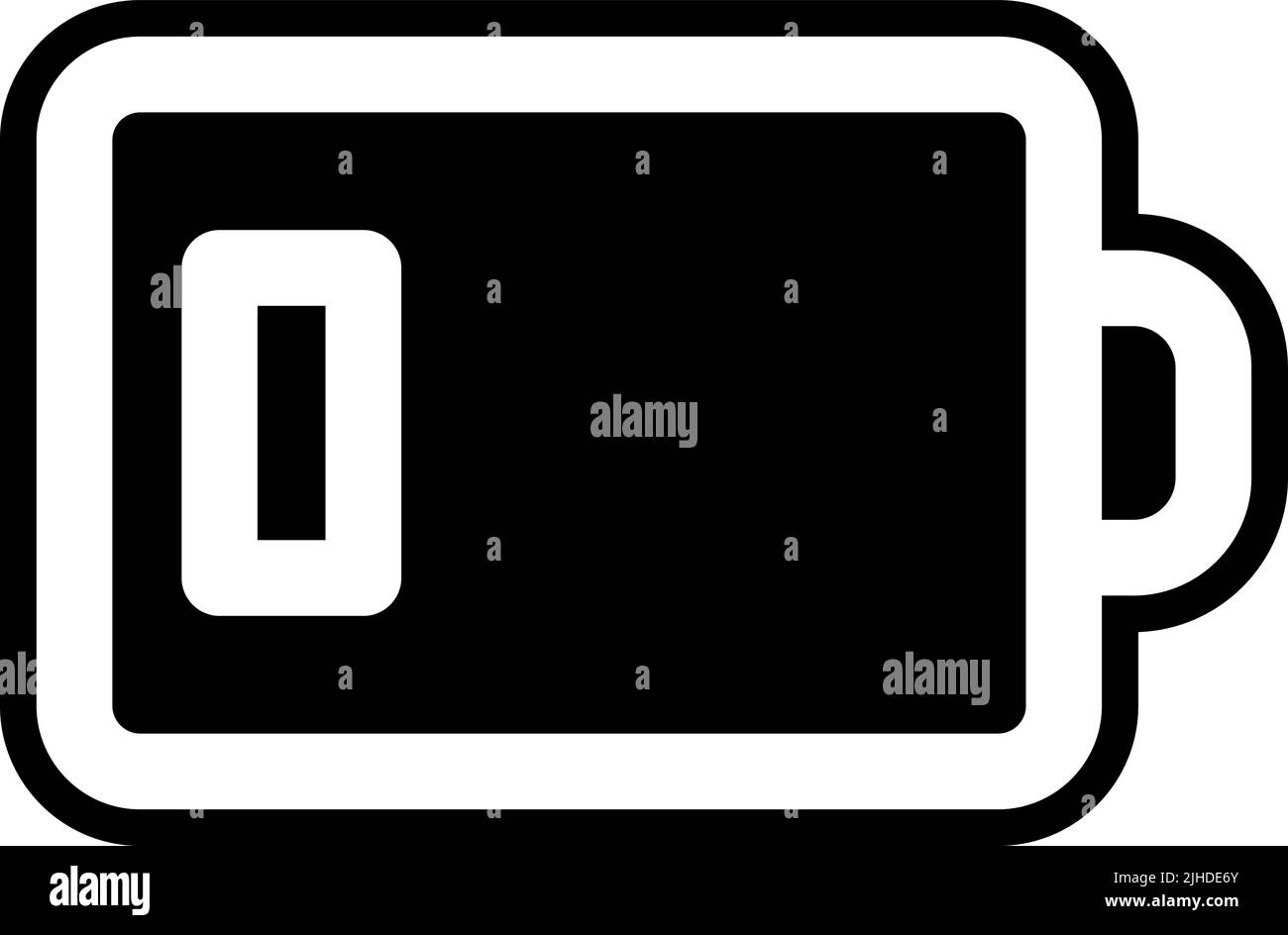 Camera interface empty battery Stock Vector Image & Art - Alamy