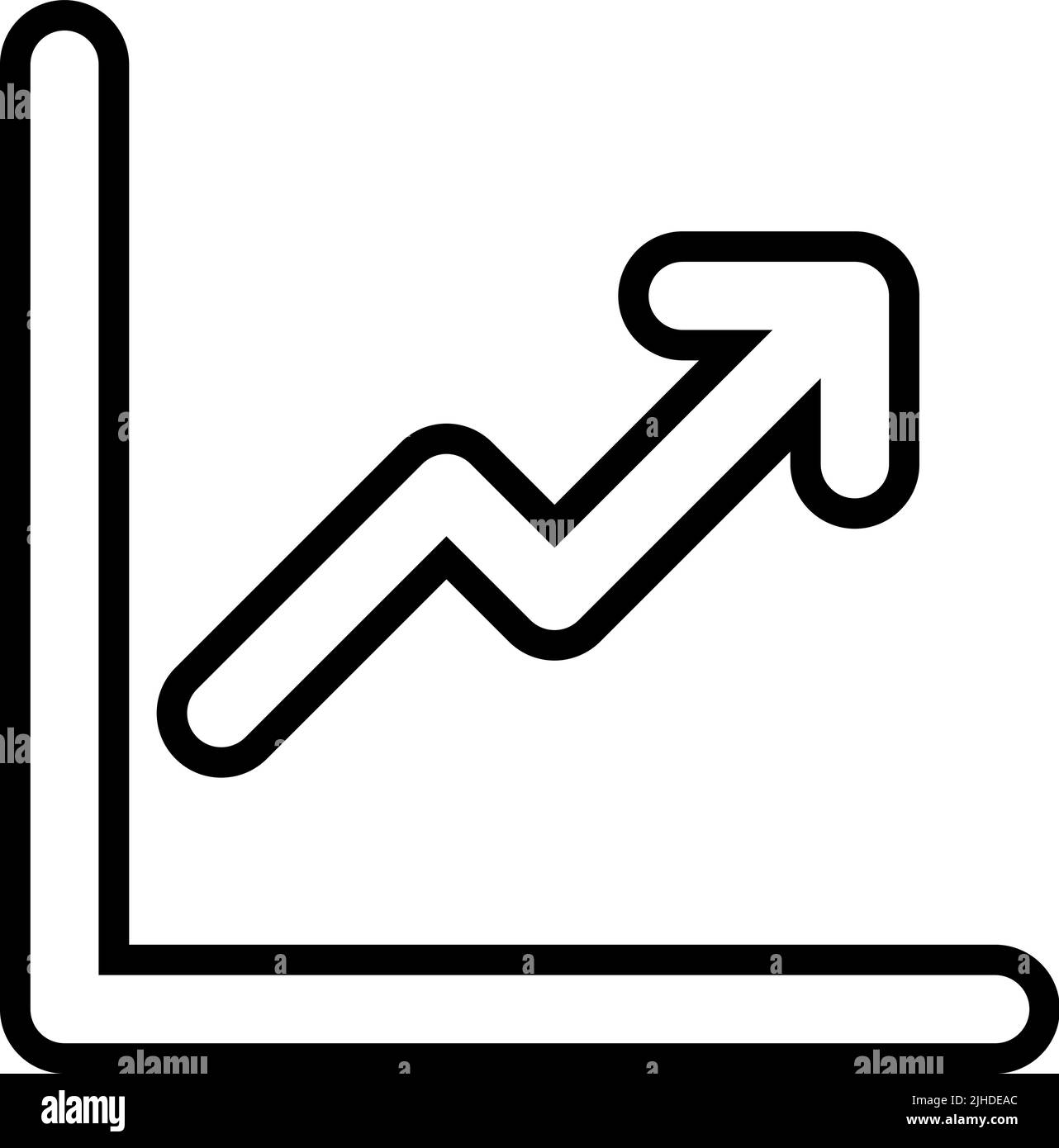 Business growth graph Stock Vector Image & Art - Alamy