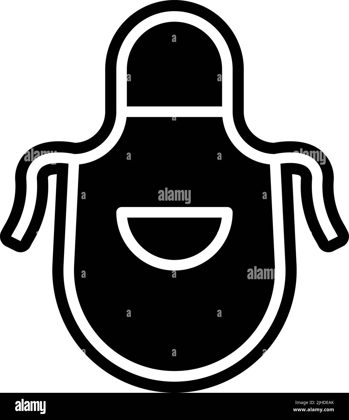 Fashion apron mockup Stock Vector Images - Alamy