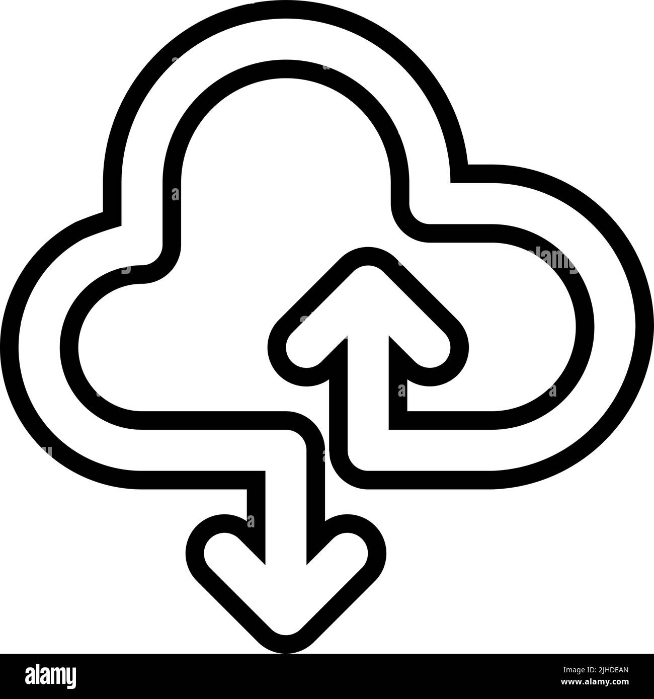 User interface cloud computing Stock Vector Image & Art - Alamy