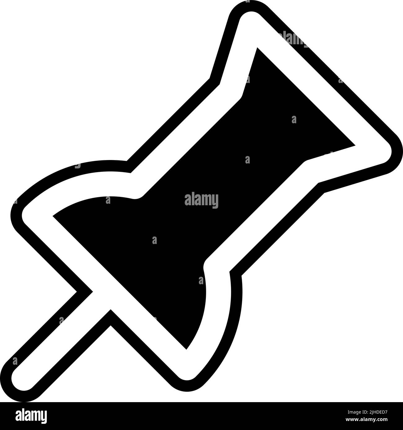 Minimal home pin Black and White Stock Photos & Images - Alamy