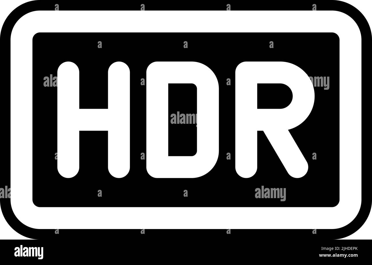 Hdr screen Stock Vector Images - Alamy