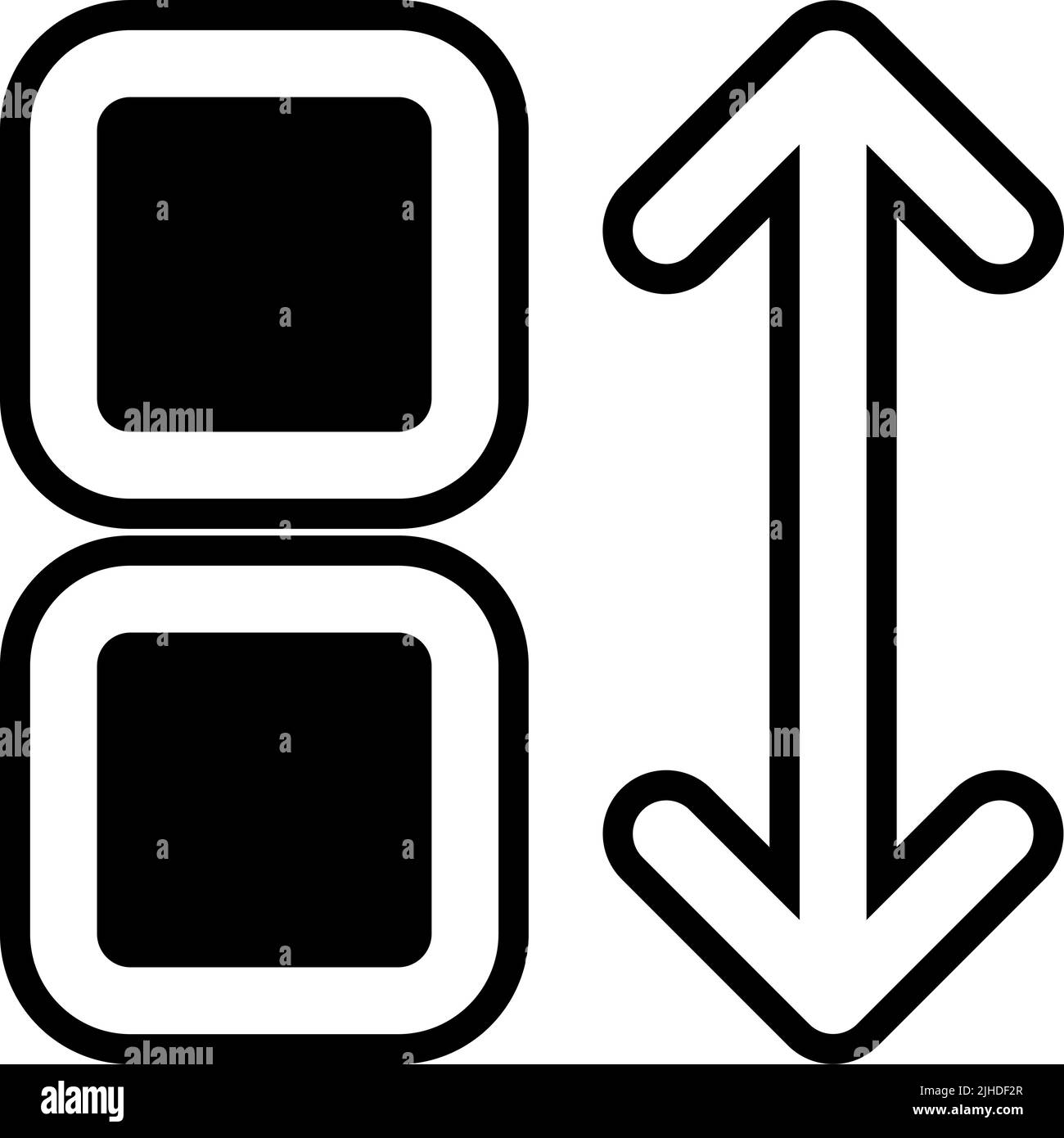 Interface settings symbols hi-res stock photography and images - Alamy
