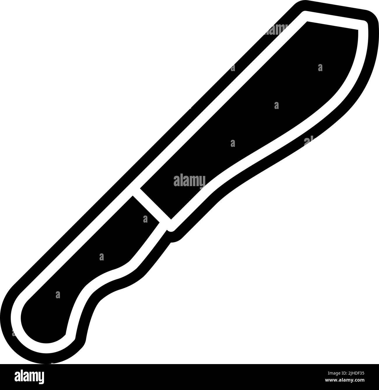 Meat and knife Black and White Stock Photos & Images - Alamy