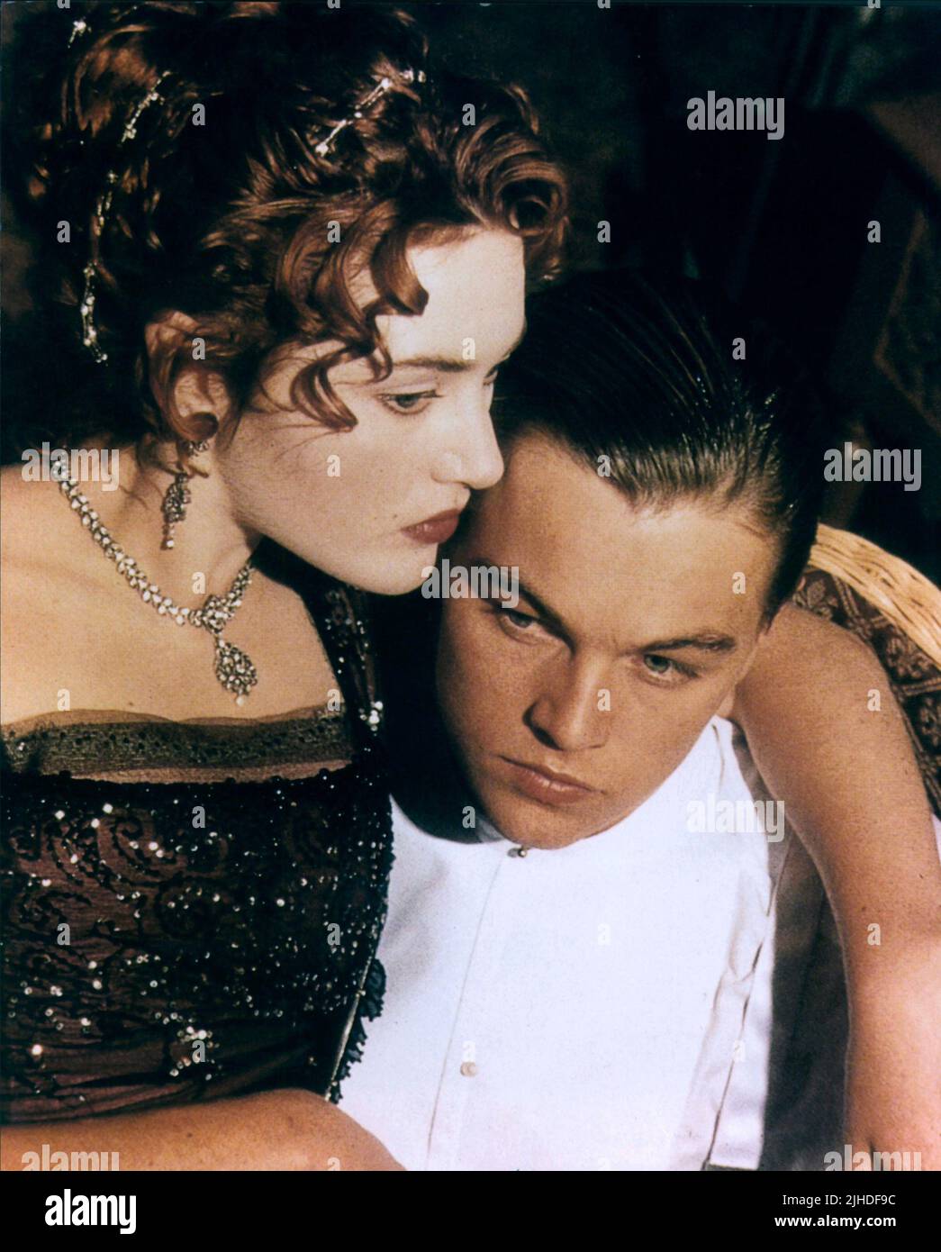 KATE WINSLET,LEONARDO DICAPRIO, TITANIC, 1997 Stock Photo - Alamy
