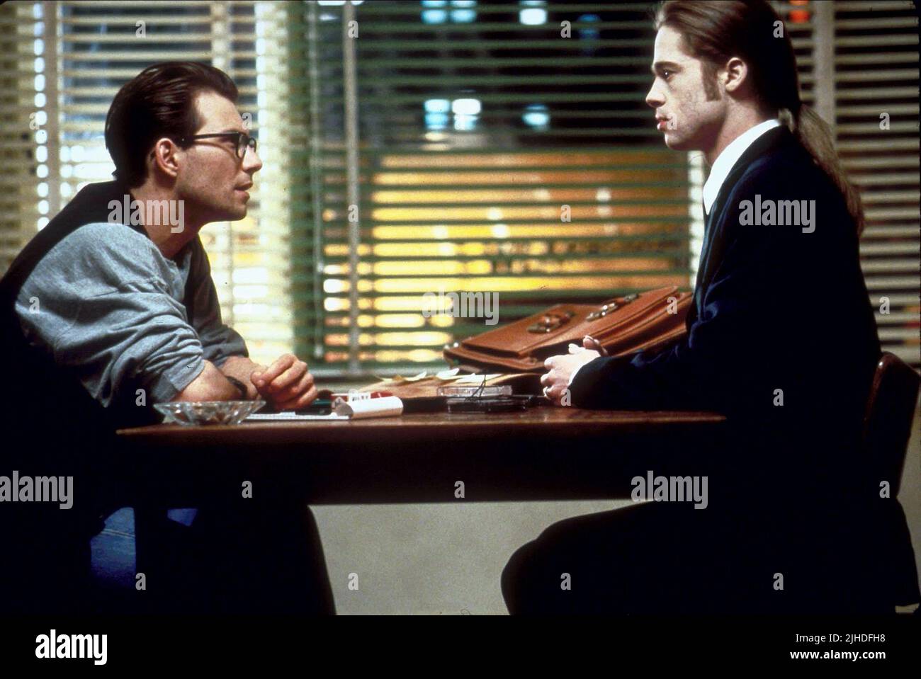 CHRISTIAN SLATER, BRAD PITT, INTERVIEW WITH THE VAMPIRE: THE VAMPIRE ...