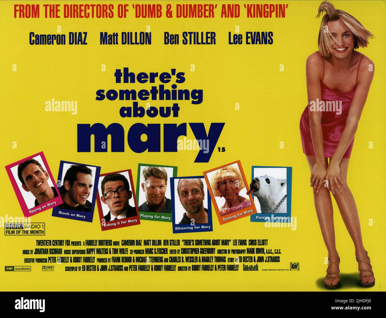 CAMERON DIAZ, THERE'S SOMETHING ABOUT MARY, 1998 Stock Photo - Alamy