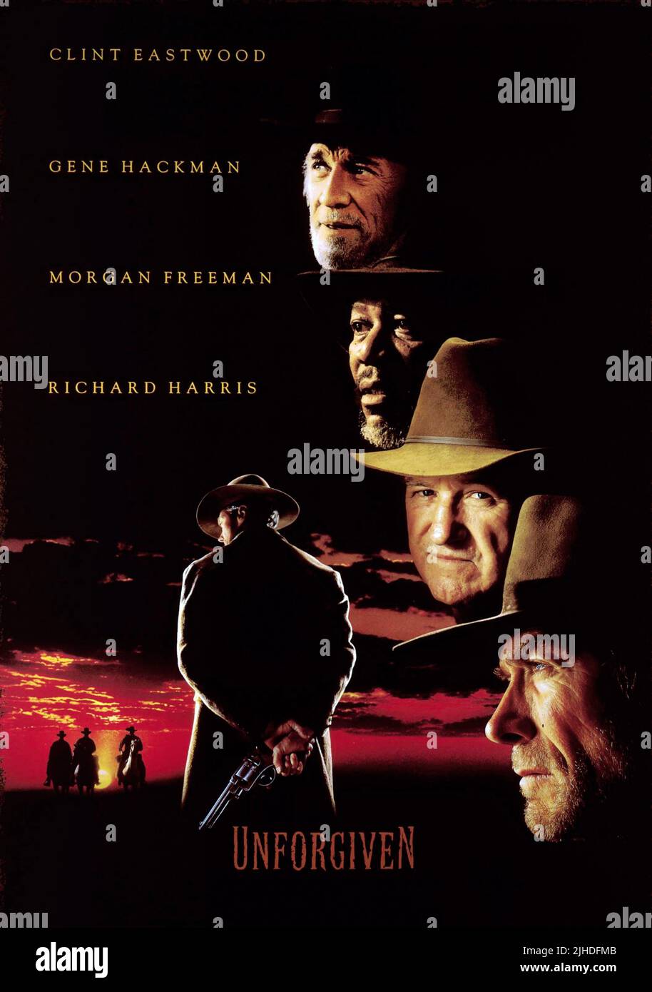 MOVIE POSTER, UNFORGIVEN, 1992 Stock Photo - Alamy