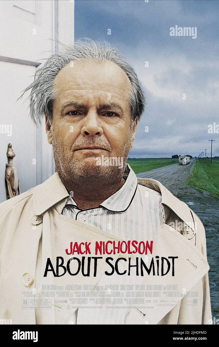 JACK NICHOLSON, ABOUT SCHMIDT, 2002 Stock Photo - Alamy