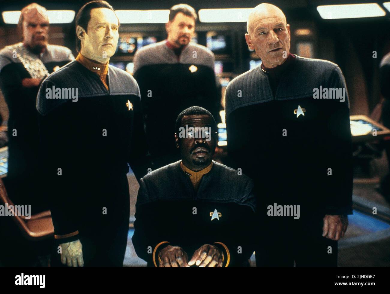 Levar burton michael dorn hi-res stock photography and images - Alamy