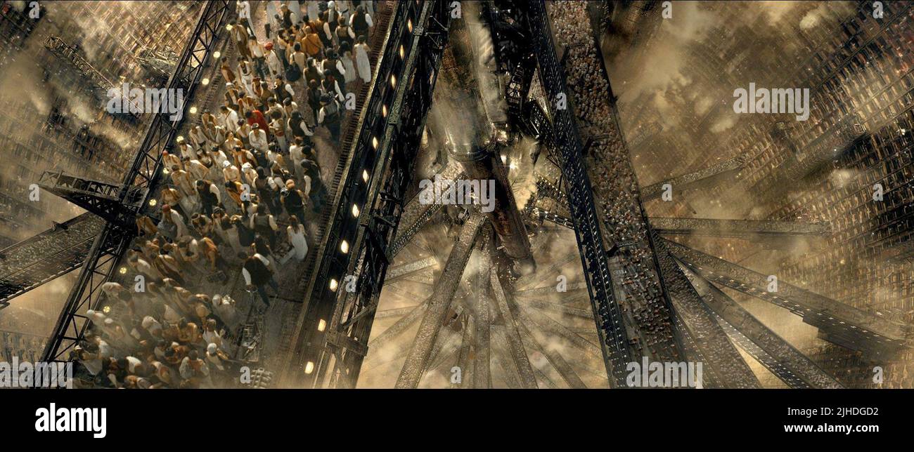 ZION WALKWAYS, THE MATRIX REVOLUTIONS, 2003 Stock Photo - Alamy