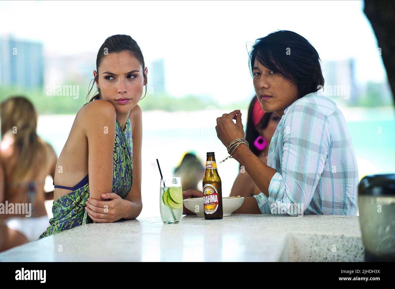 GAL GADOT, SUNG KANG, FAST FIVE, 2011 Stock Photo - Alamy