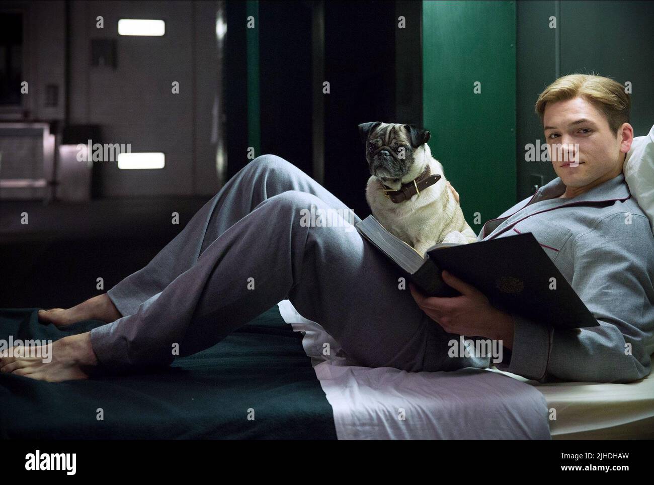 TARON EGERTON, KINGSMAN: THE SECRET SERVICE, 2014 Stock Photo - Alamy