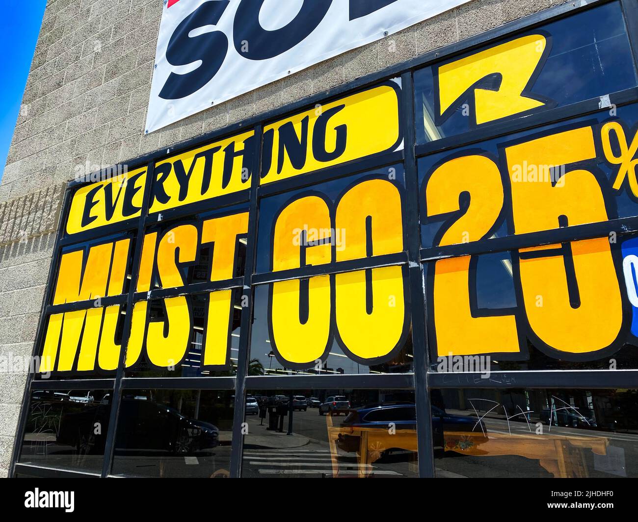 Everything must go Stock Photo - Alamy
