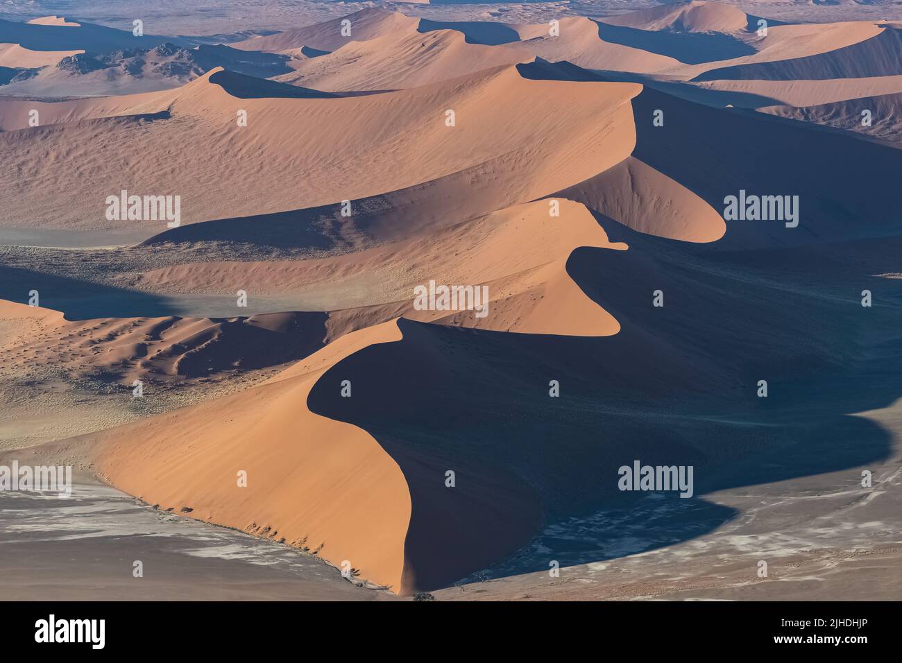 Namibia, aerial view of the Namib desert, in raining season, beautiful landscape Stock Photo - Alamy