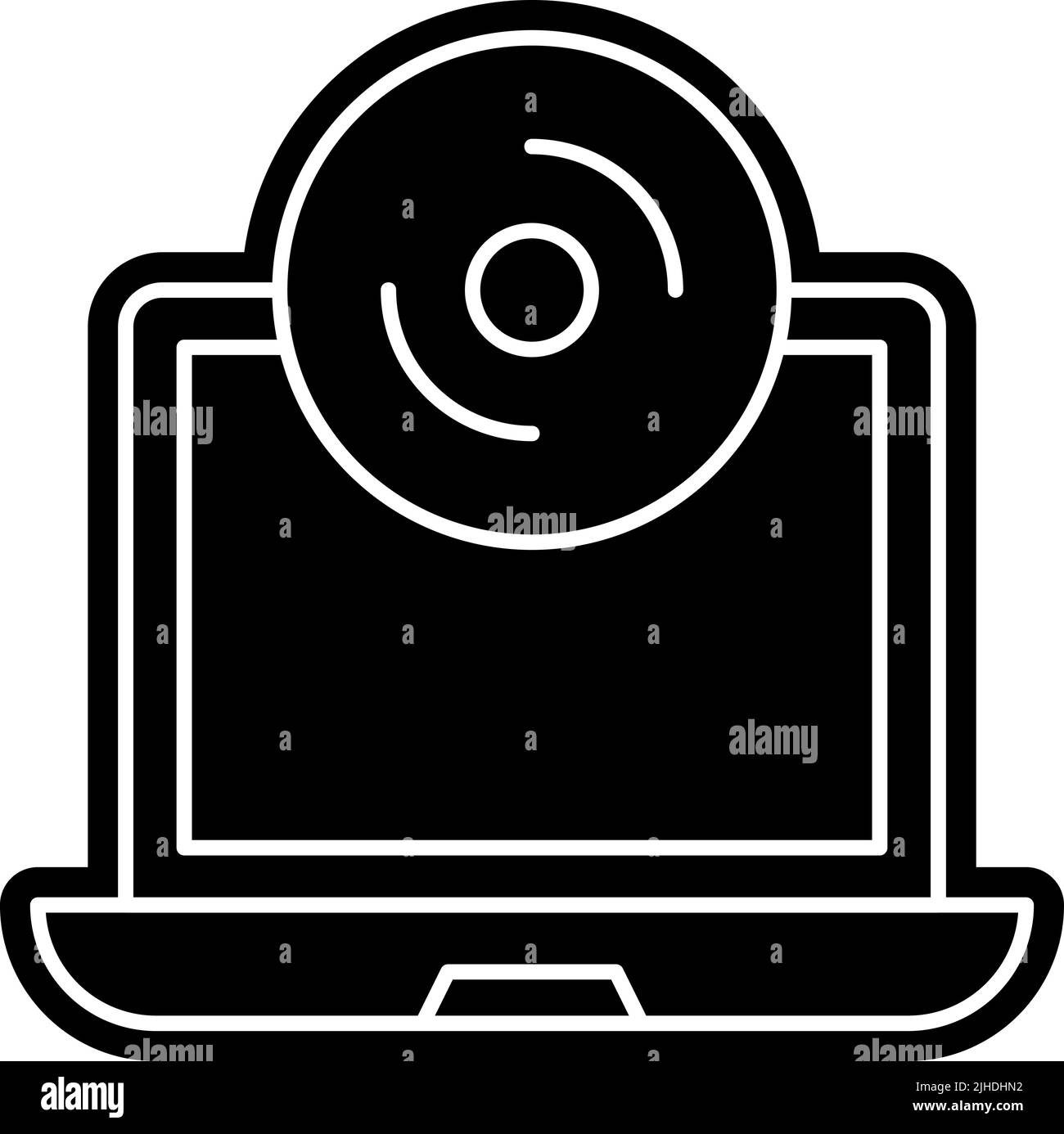 Computer laptop Stock Vector Image & Art - Alamy