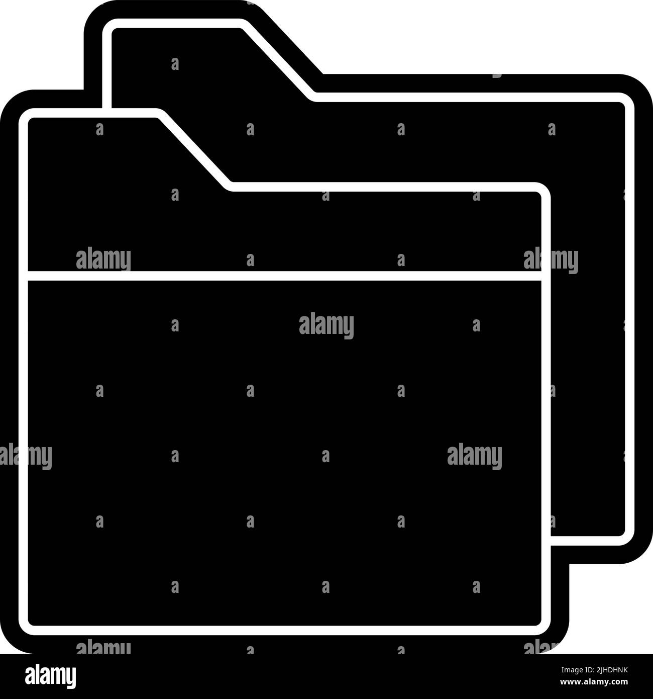 Computer folder Stock Vector Image & Art - Alamy