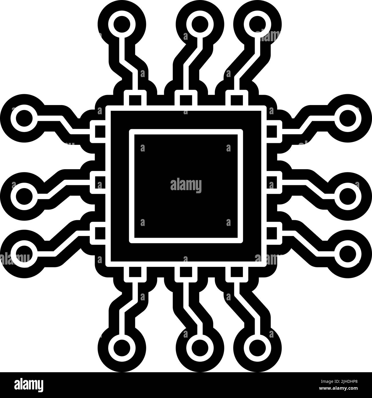 Electronic science computer engineering Black and White Stock Photos ...