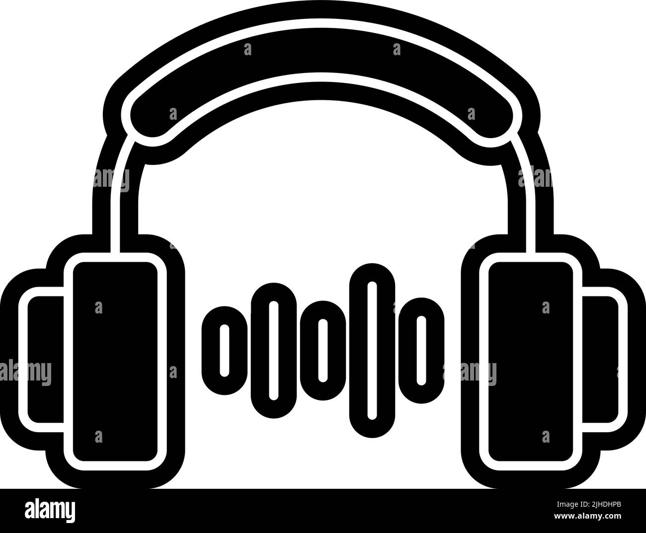 Video call mobile headphone Stock Vector Images - Alamy