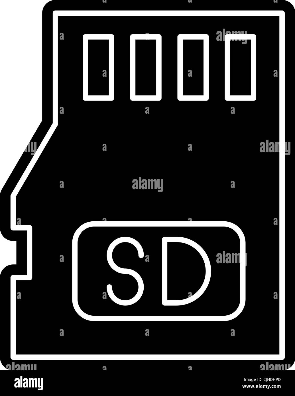 Computer sd card Stock Vector Image & Art - Alamy