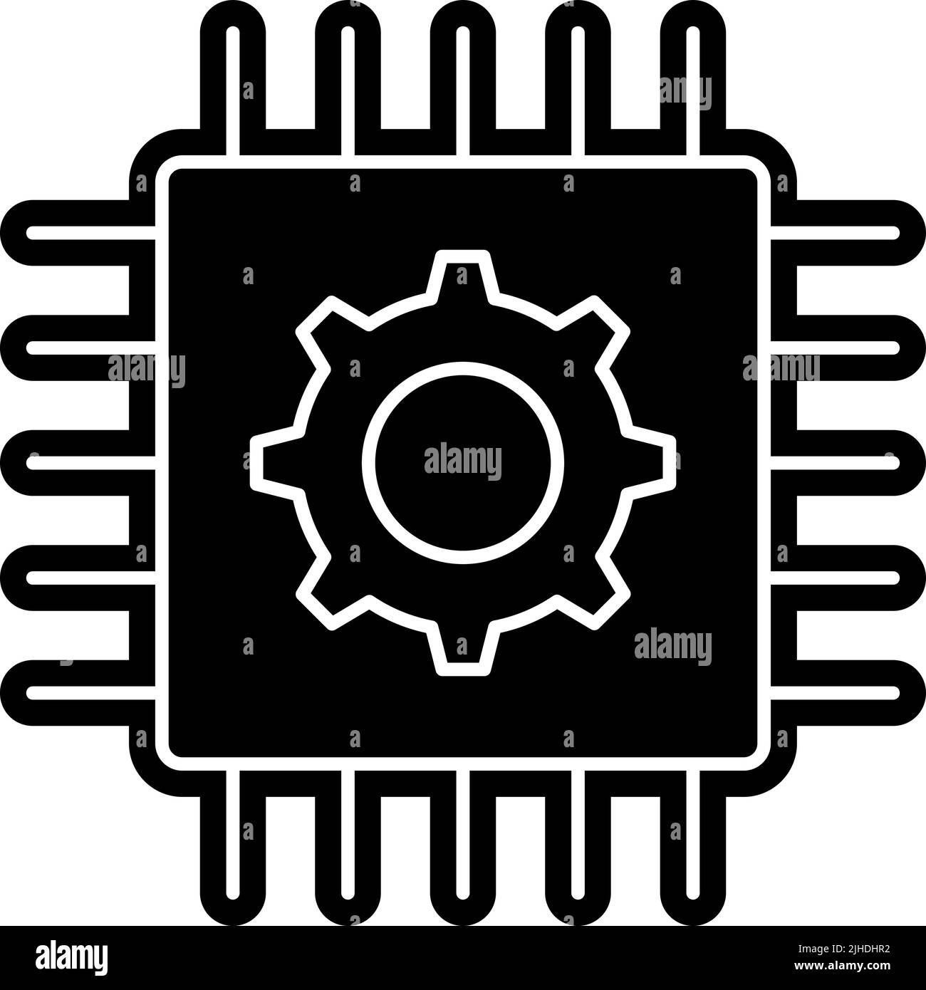 Computer cpu Stock Vector Image & Art - Alamy