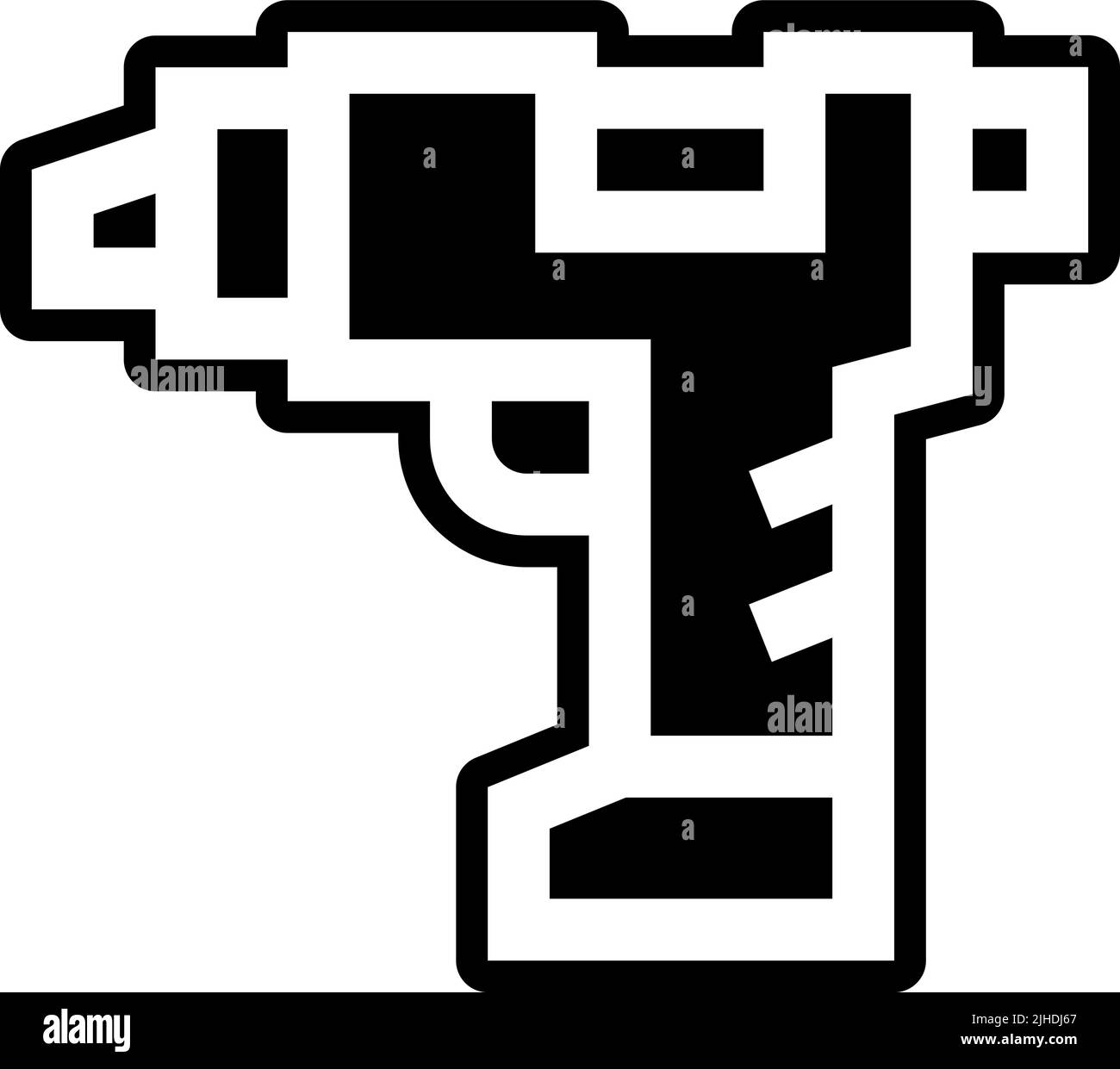 Glue gun equipment Black and White Stock Photos & Images - Alamy