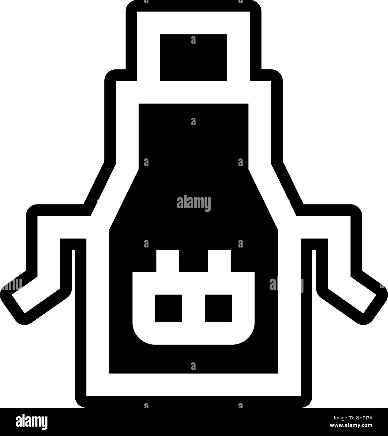 Apron girl Black and White Stock Photos & Images - Alamy