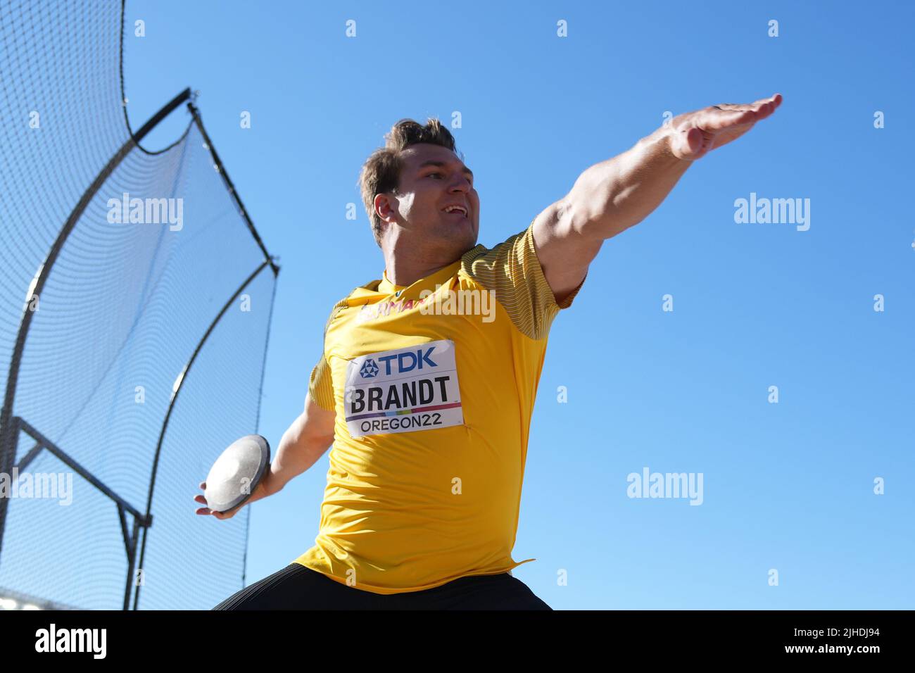 Eugene, USA. 17th July, 2022. Athletics; World Championship, Torben ...