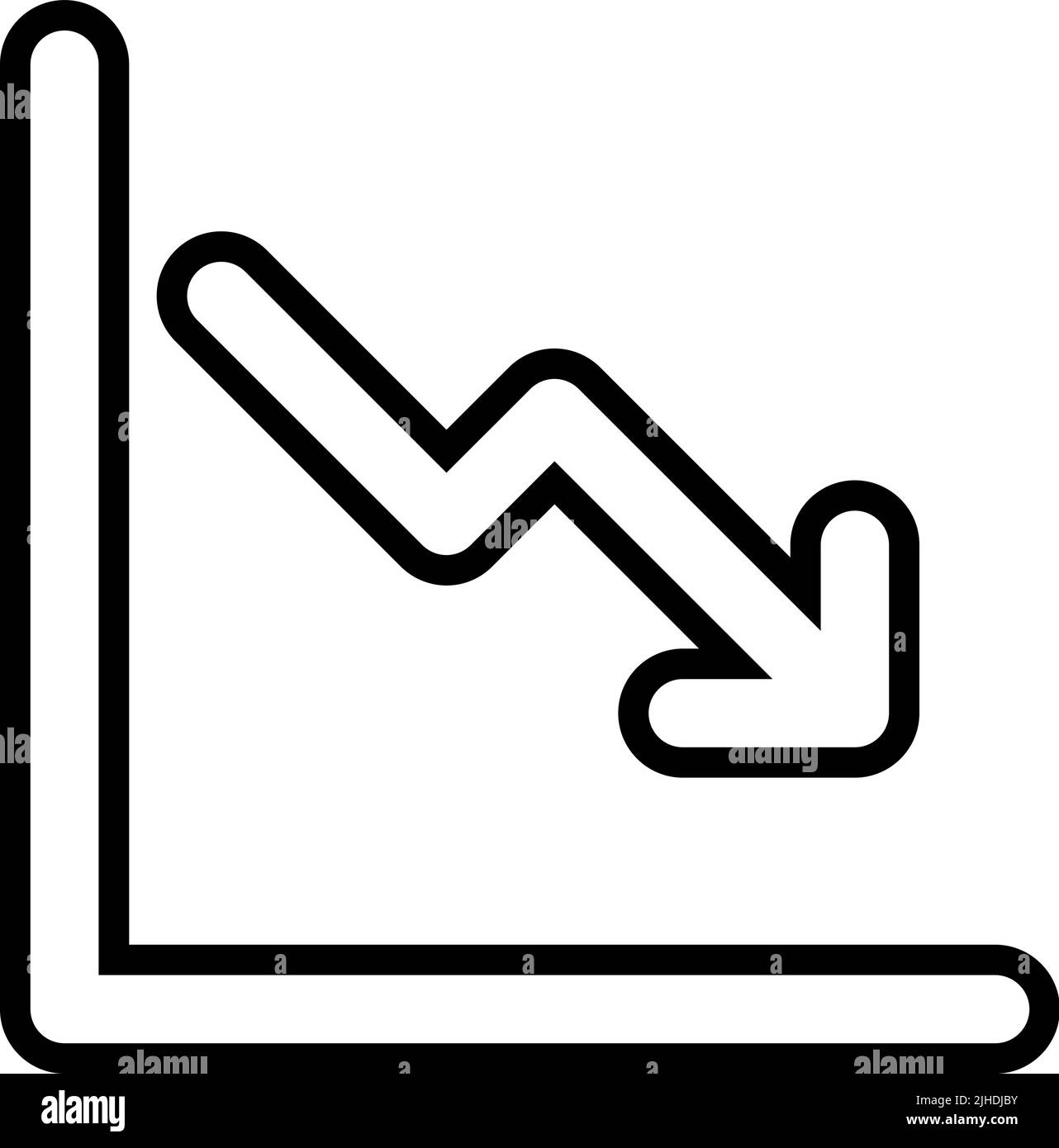 Business slope Stock Vector Image & Art - Alamy