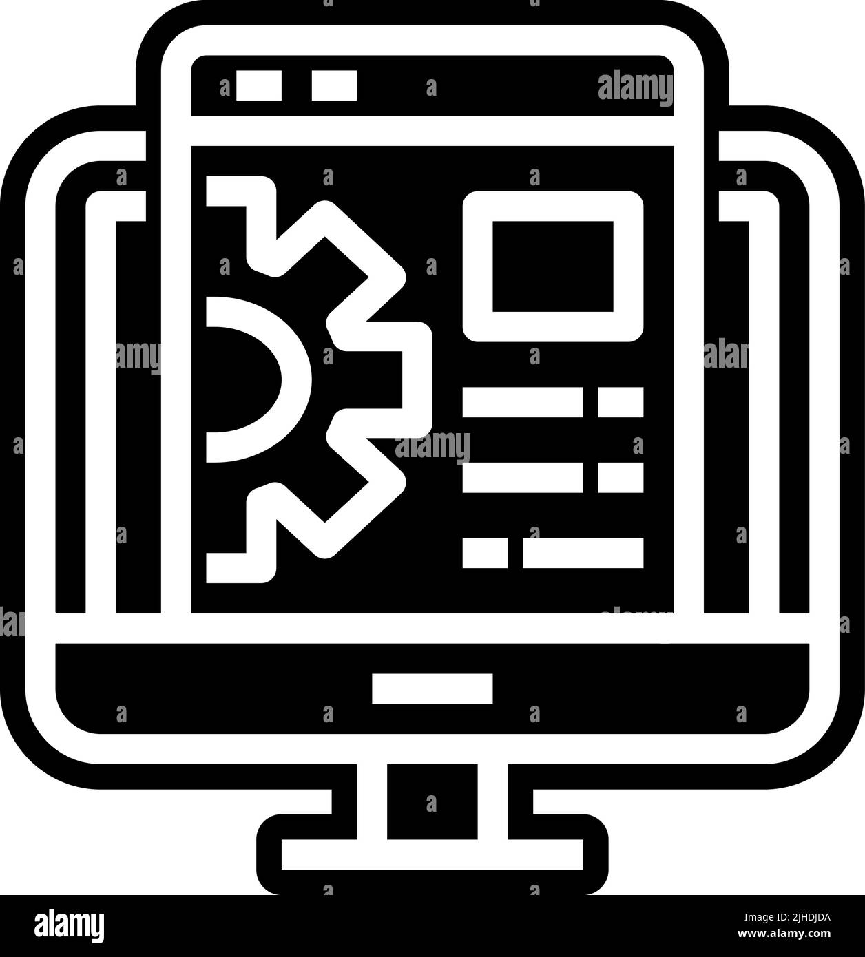 Electronic engineering computer maintenance Stock Vector Images - Alamy