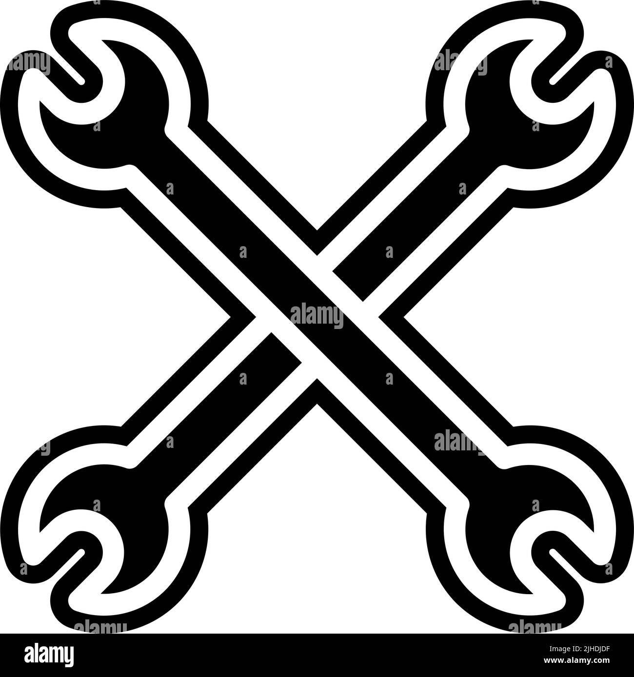 Engineering symbol Black and White Stock Photos & Images - Alamy