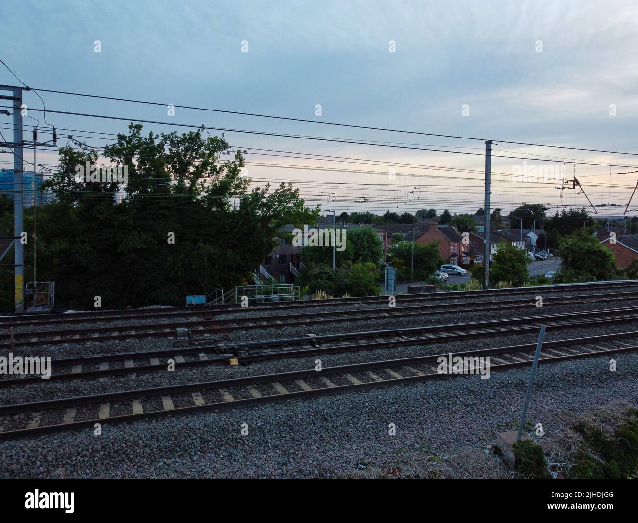 British railway tracks hi-res stock photography and images - Alamy