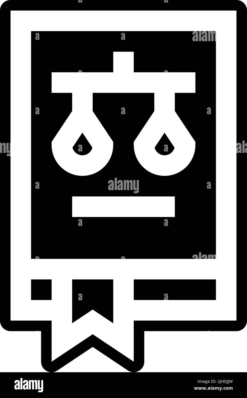 Law book icon thin Black and White Stock Photos & Images - Alamy